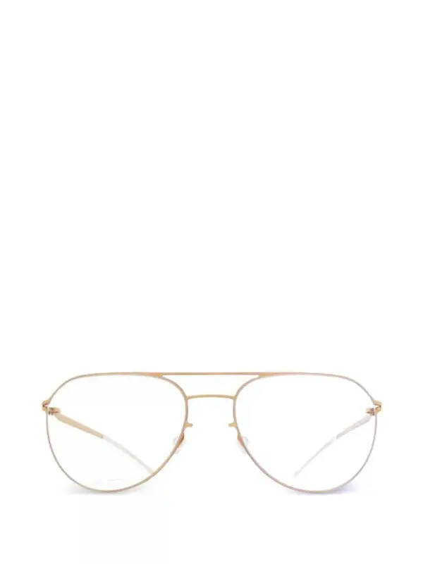 Mykita Pilot Frame Eyeglasses - Gold