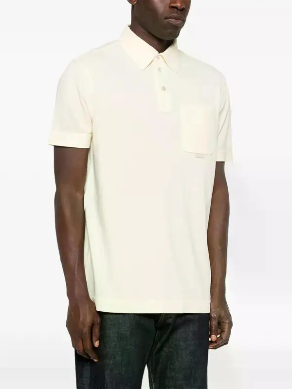Moncler Logo-patch Polo Shirt