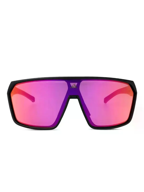 Adidas Shield-frame Sunglasses - Black