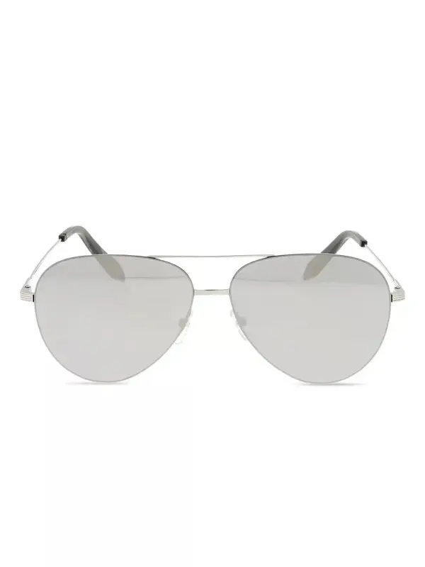 Victoria Beckham Pilot-frame Sunglasses - Silver