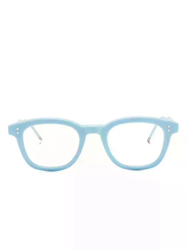 Thom Browne Square-frame Glasses - Blue