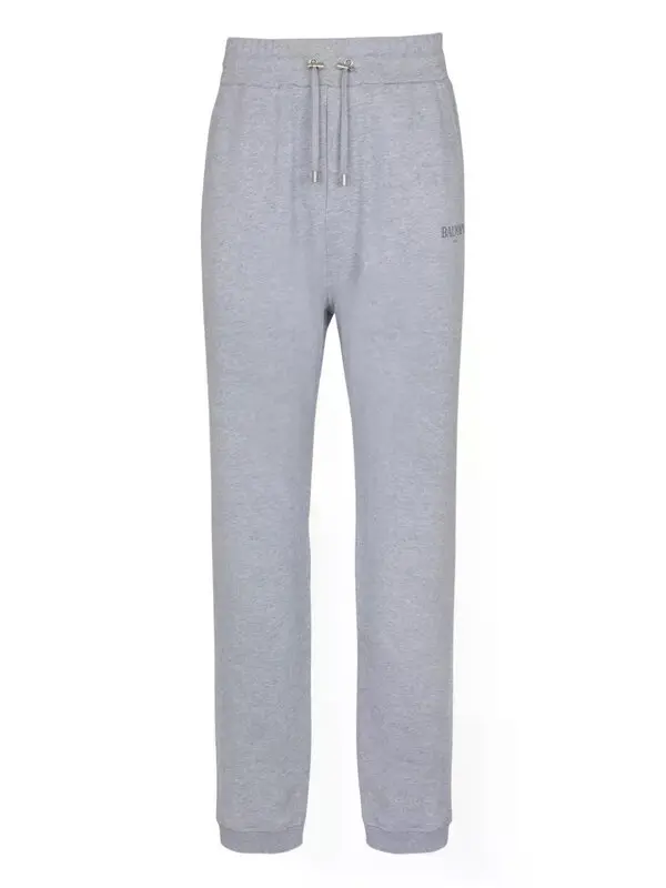 Balmain Logo-print Drawstring Track Pants - Grey