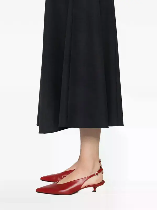 Alberta Ferretti A-line Midi Skirt