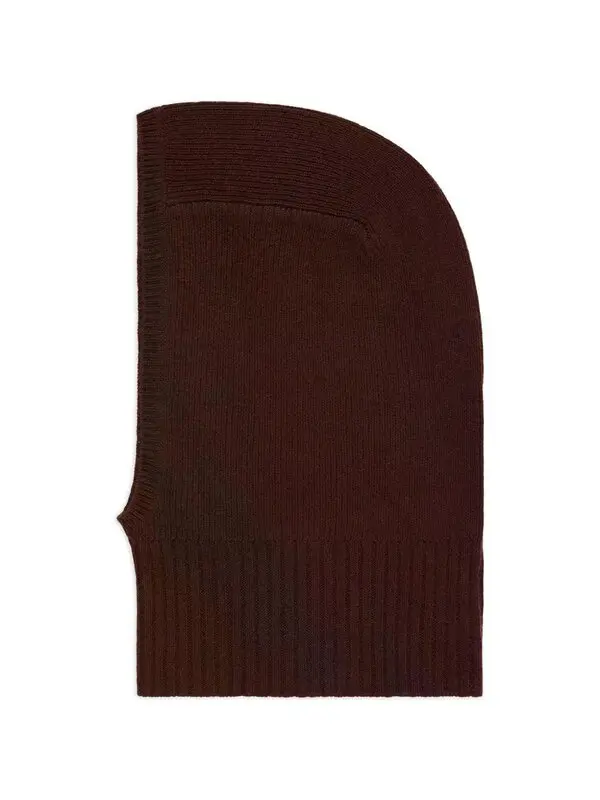 Eric Bompard Ribbed Hood - Brown