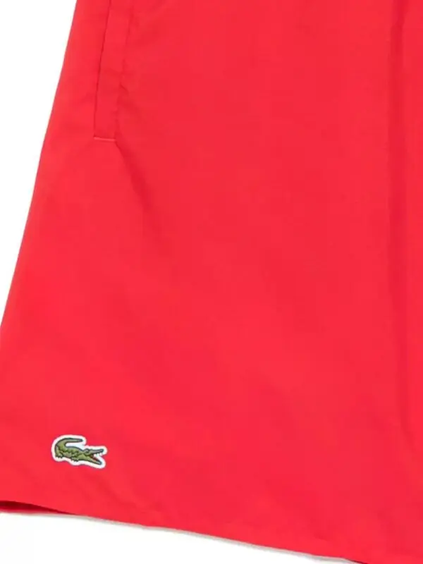 Lacoste Logo-patched Swim Shorts