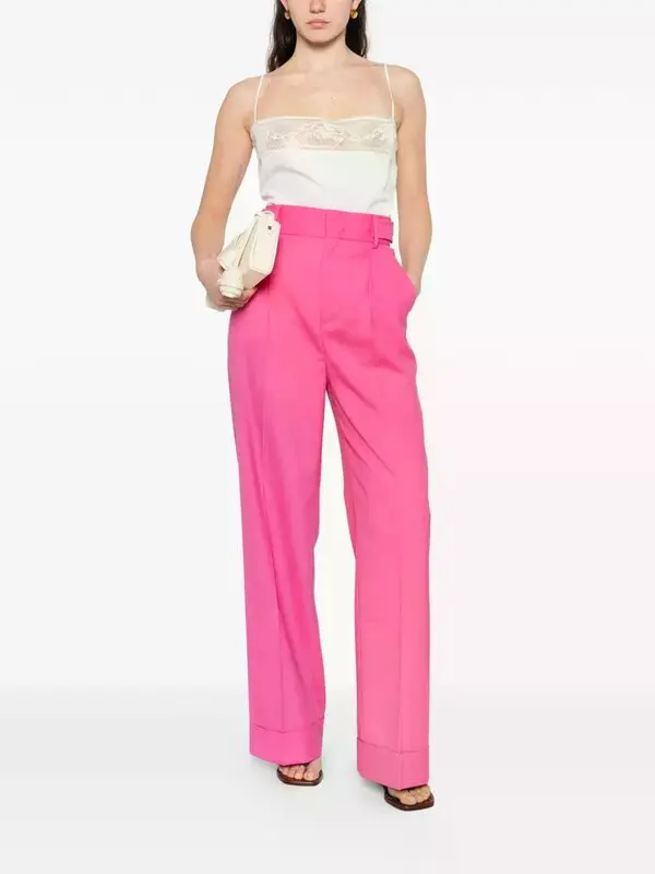 Alberta Ferretti Cuffed Trousers