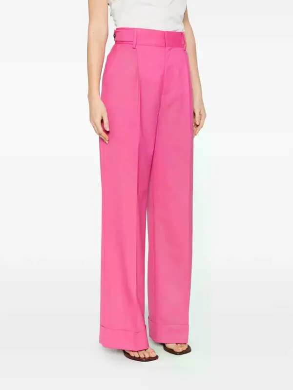 Alberta Ferretti Cuffed Trousers