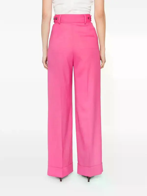Alberta Ferretti Cuffed Trousers