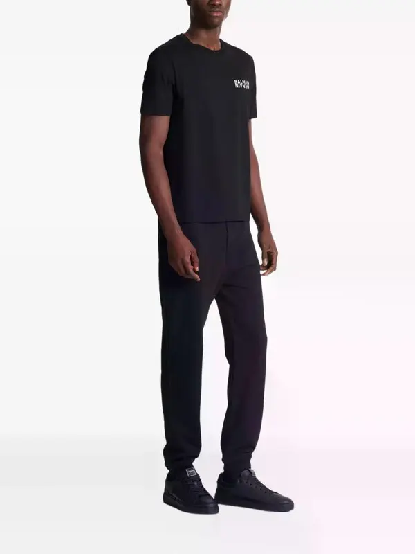 Balmain Logo-print T-shirt - Black