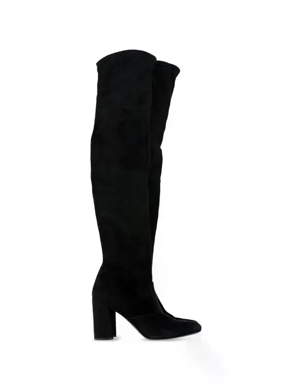 Saint Laurent Block-heel Knee-high Boots