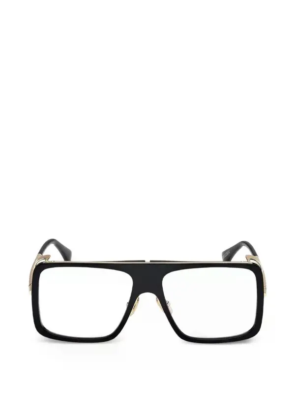 Max Mara Square Frame Eyeglasses - Black