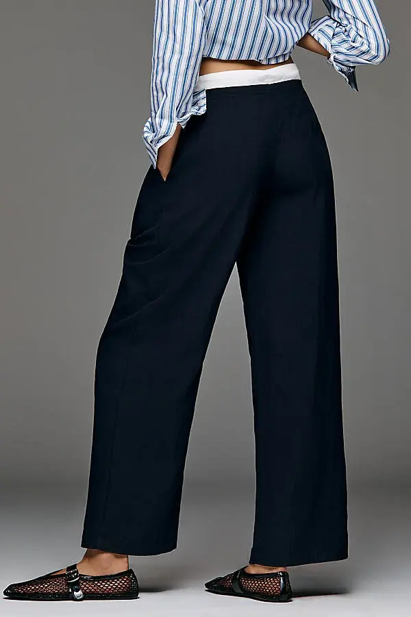 Maeve Drawcord Trousers Pants