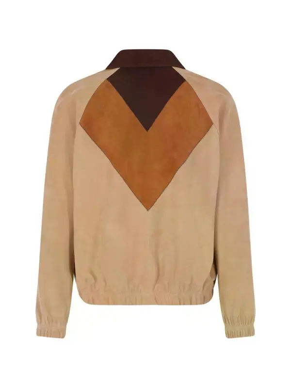 Valentino Garavani Colour-block Suede Jacket