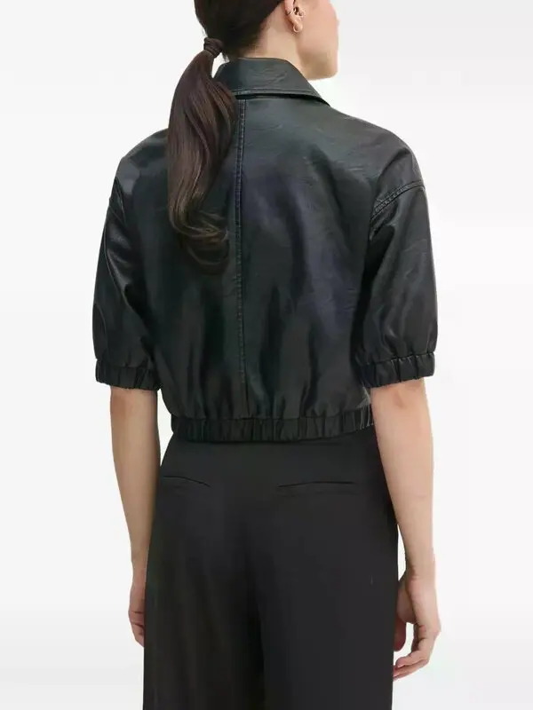 GAUDI Cropped Biker Jacket