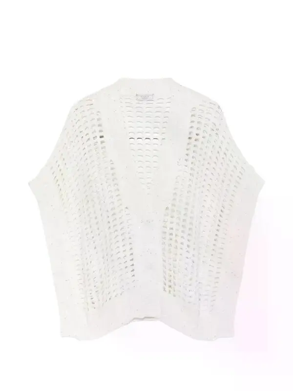 Peserico Sequin-embellished Vest