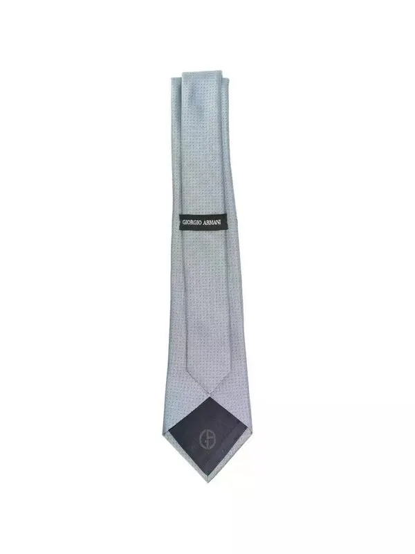 Giorgio Armani Patterned Necktie - Blue