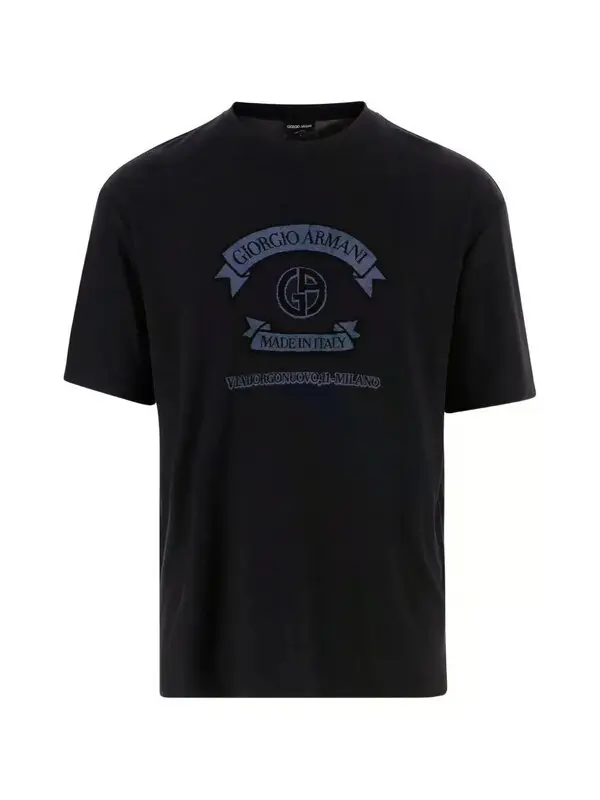 Giorgio Armani Logo-print Round-neck T-shirt