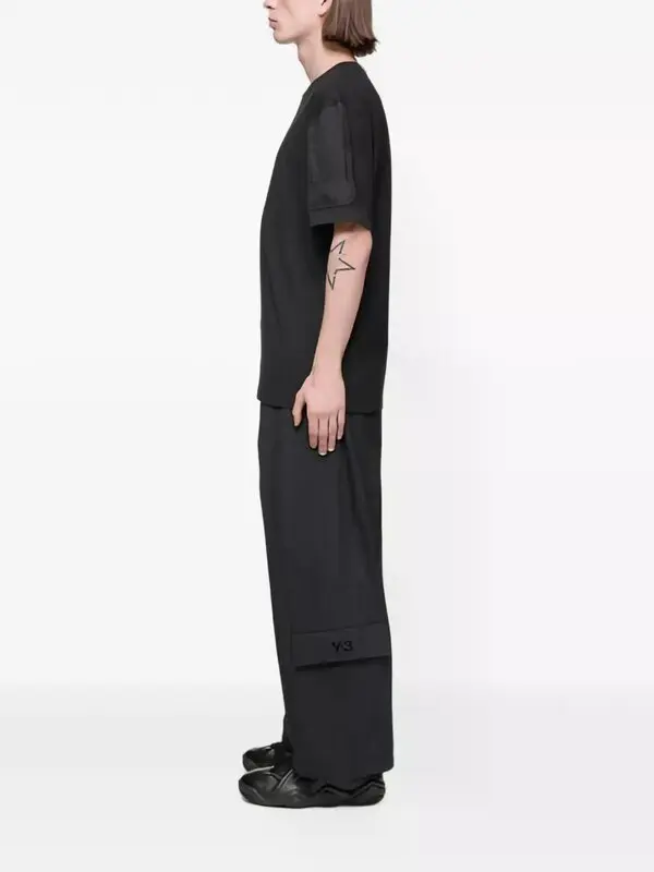 Y3 Utility Patch-pocket T-shirt - Black