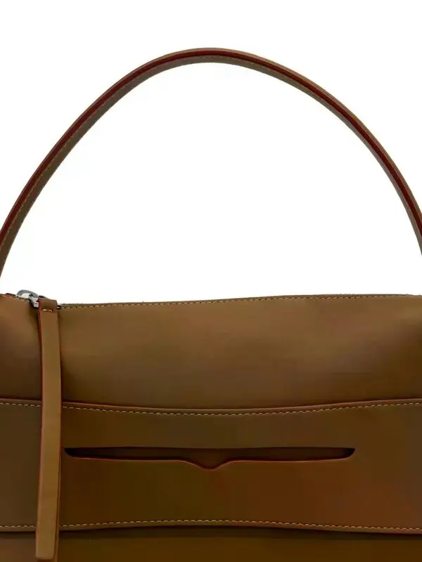 JW Anderson Loafer Top Handle Bag - Brown