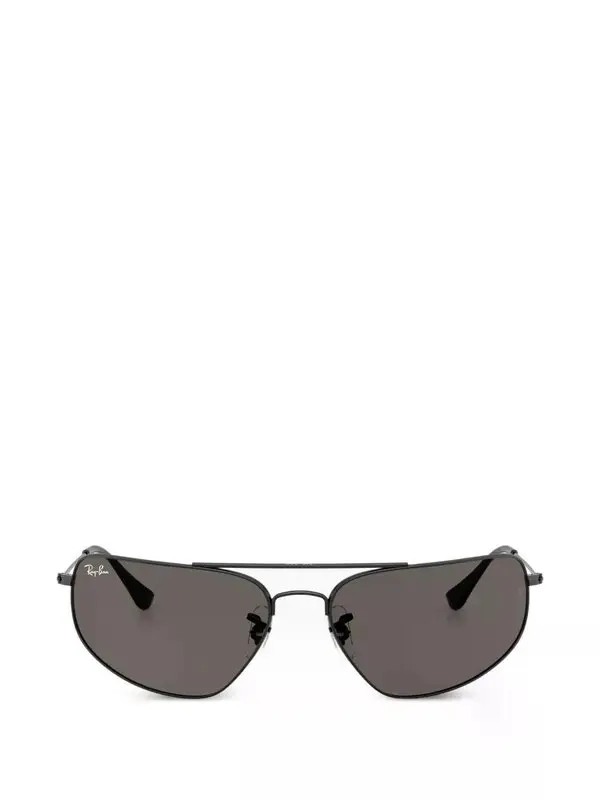 Ray-ban Rectangle Frame Sunglasses - Black