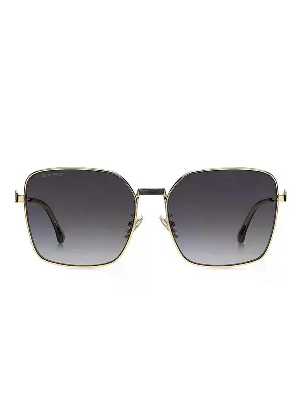 Etro Square Frame Sunglasses - Gold