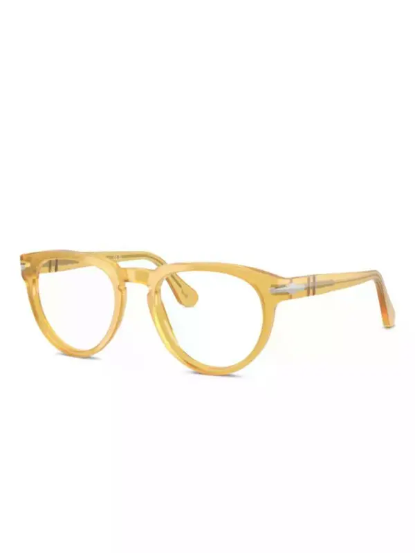 Persol Round Frame Eyeglasses - Yellow