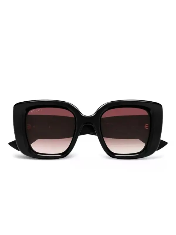 Gucci Square-frame Sunglasses - Black