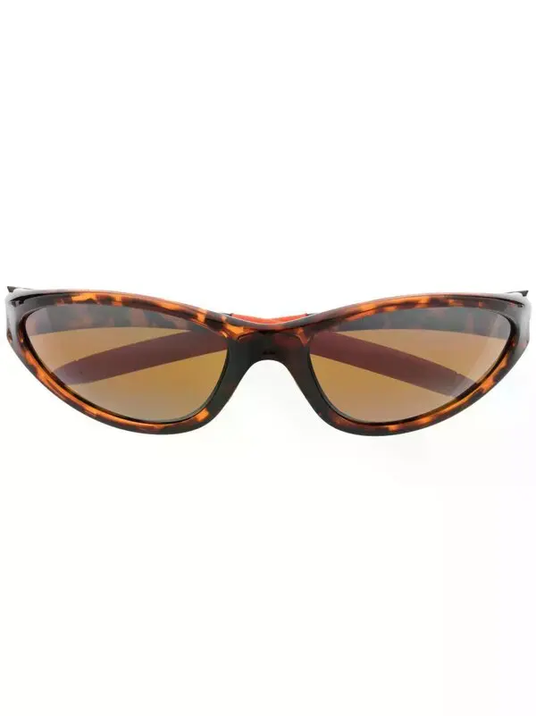 MARINE SERRE X Vuarnet Visionizer Sunglasses - Orange