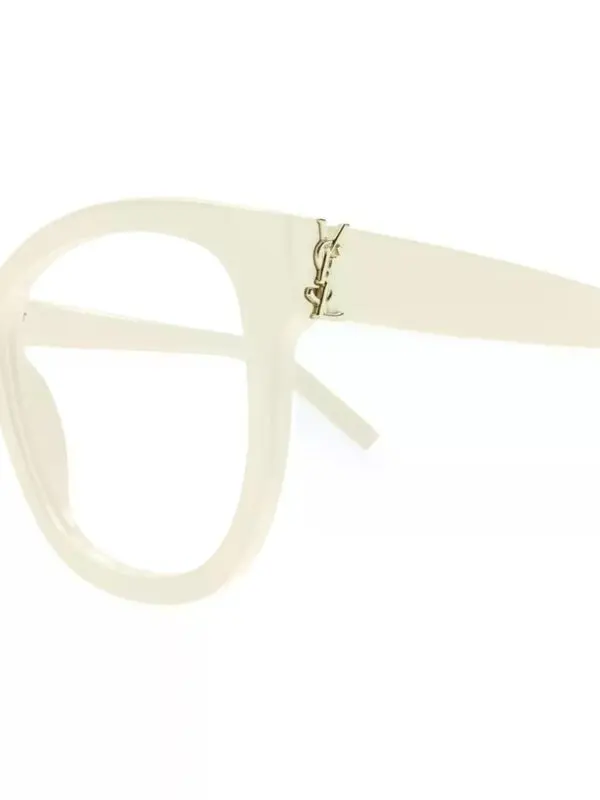 Saint Laurent Logo-plaque Glasses