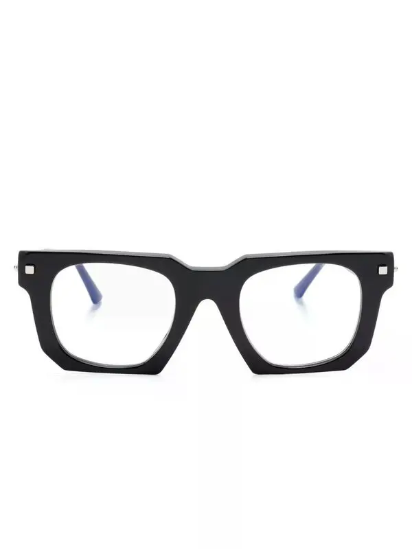 KUBORAUM J3 Square-frame Glasses - Black