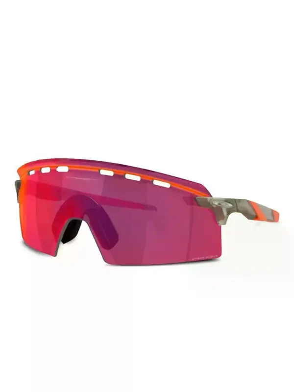 Oakley Encoder Strike Vented Shield-frame Sunglasses - Orange