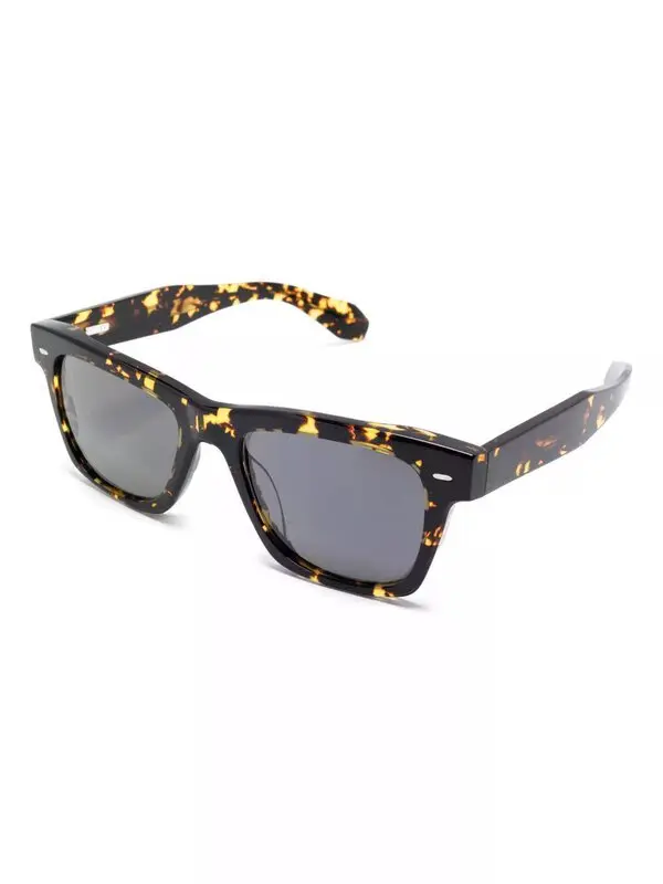 Oliver Spencer N.04 Tortoiseshell-effect Sunglasses