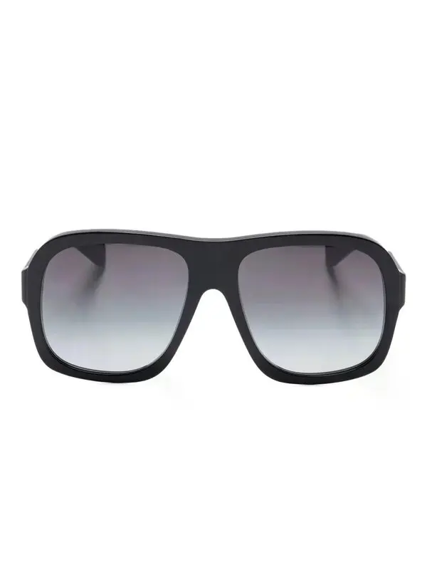Chloé Pilot-frame Sunglasses - Black