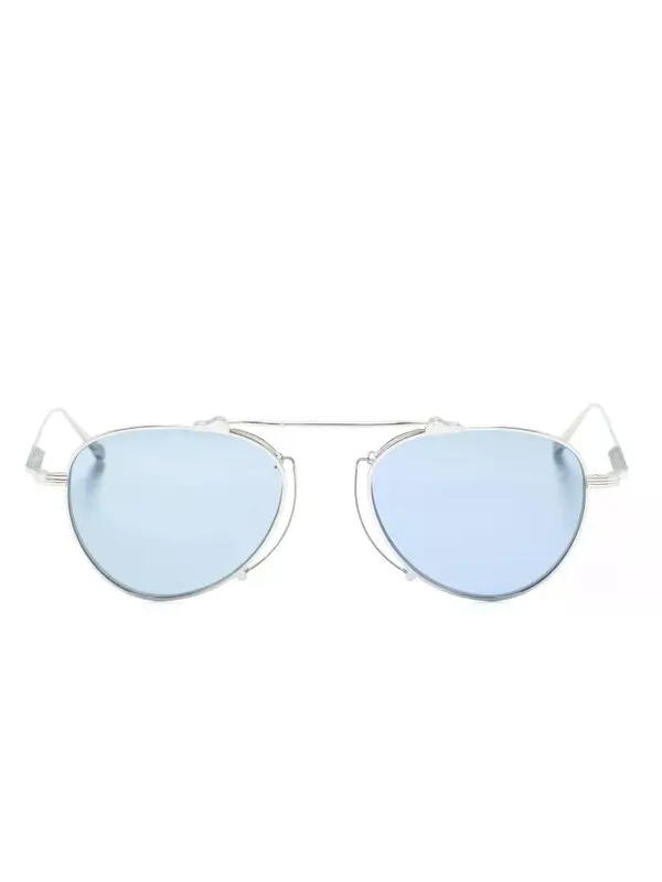 Matsuda Pilot-frame Sunglasses - Silver