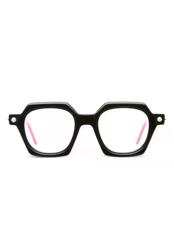 KUBORAUM Geometric Frame Glasses - Black