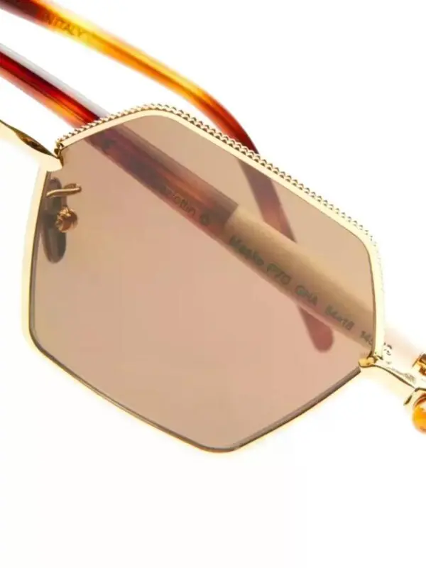KUBORAUM Geometric-frame Sunglasses