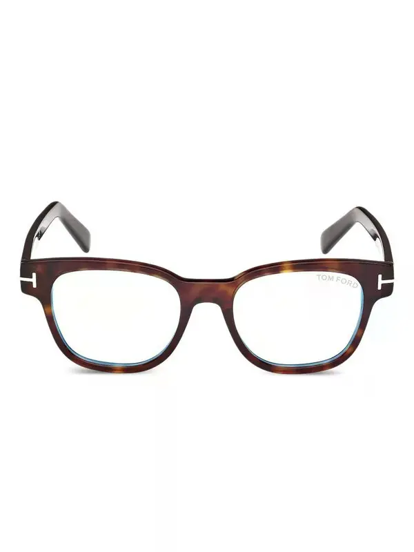 TOM FORD Square-frame Glasses - Brown