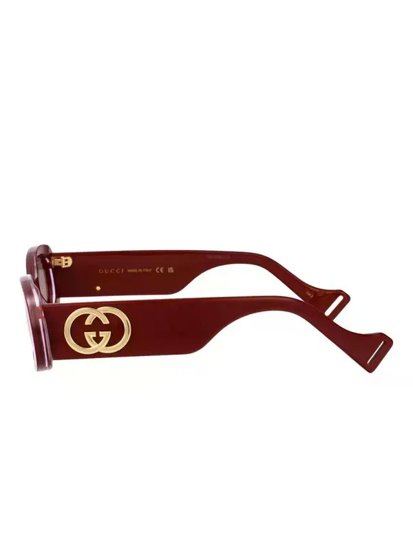 Gucci Oval-frame Sunglasses