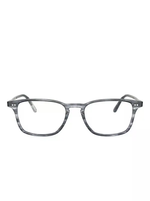 Oliver Spencer Square Frame Eyeglasses - Grey
