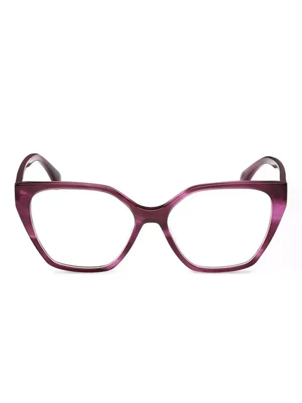 Max Mara Oversized Cat-eye Frames - Purple