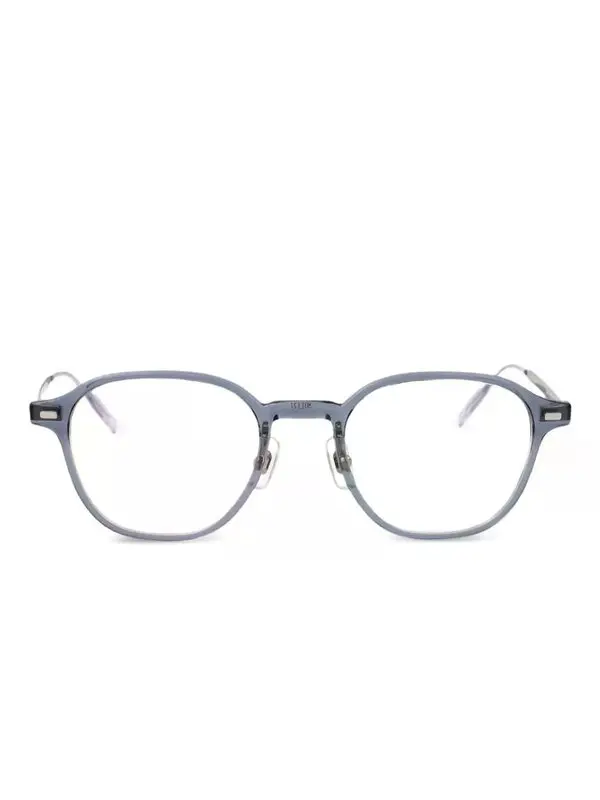 Montblanc Round-frame Glasses - Grey