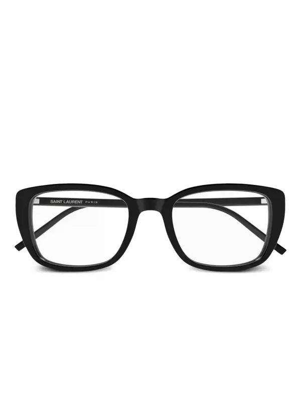 Saint Laurent Square Frame Eyeglasses - Black
