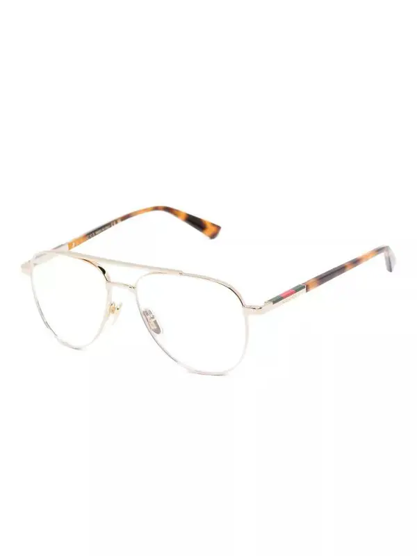 Gucci Navigator-frame Glasses