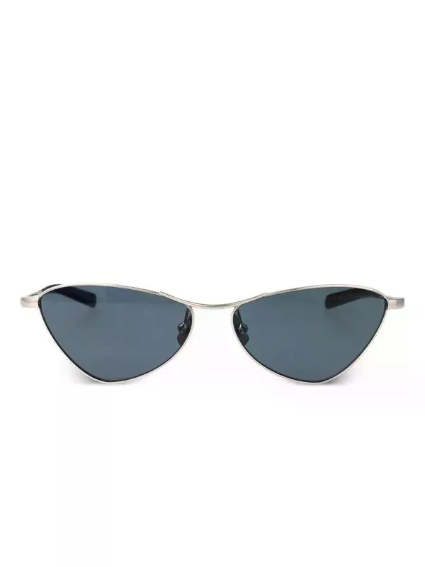 Saint Laurent Cat-eye Frame Sunglasses - Silver