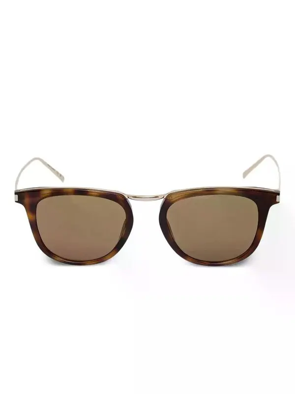 Saint Laurent Tortoiseshell Sunglasses - Brown