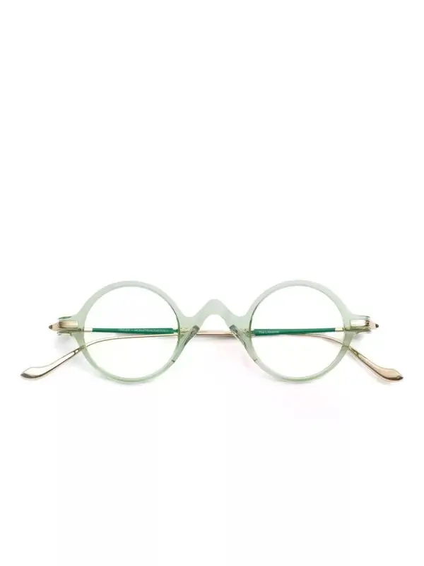 Matsuda Round-frame Glasses - Green