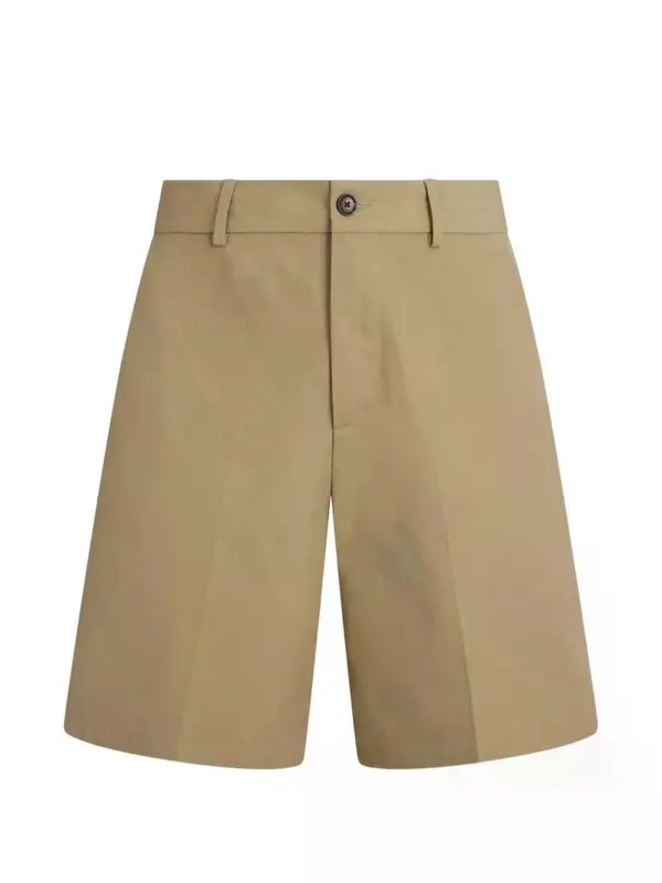 Bally Button Cotton Shorts