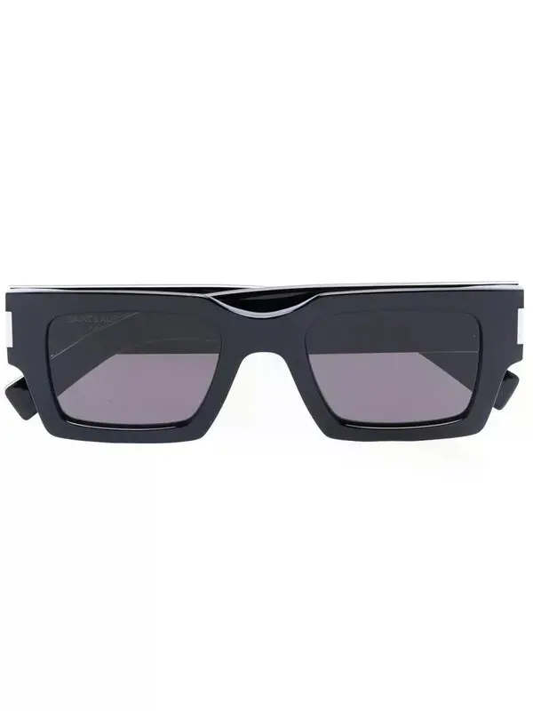 Saint Laurent Square-frame Sunglasses - Black
