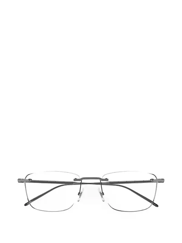Montblanc Rimless Square-frame Glasses - Grey