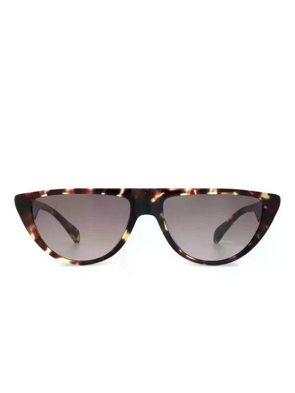 KALEOS Lichon Cat-eye Sunglasses - Brown